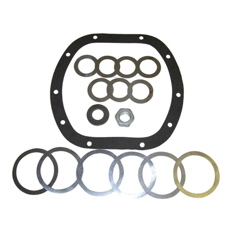 Diagram Axle Parts Front Dana 30 - Somar 4X4 - The House Of Jeep