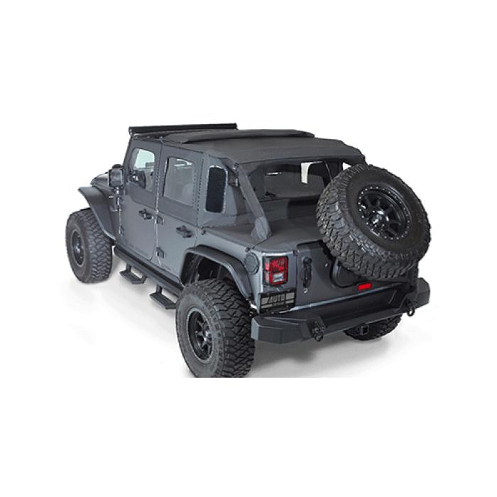 Trailguard Rear Bumper And Tire Carrier W/ Slant Tire Mount Option ...