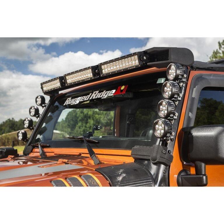 ELITE FAST TRACK MODULAR LED BAR MOUNT for Jeep JK 07-16 - Somar 4X4 ...