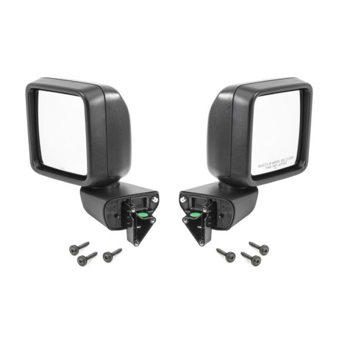 Manual Mirror Pair For Jeep Wrangler JL And Gladiator JT 2018-2025 ...