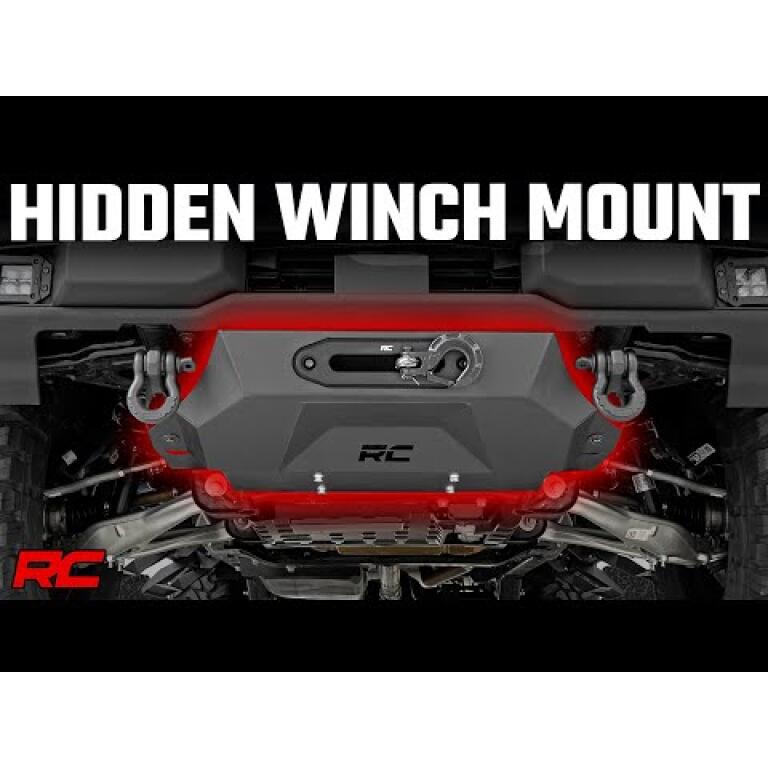 Hidden Winch Mount 9500S Ford Bronco 4WD 2021-2024 | Somar 4X4 - The ...