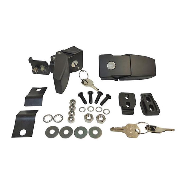 Stainless Steel Locking Hood Catches For Jeep Wrangler JK 2007-2018 ...