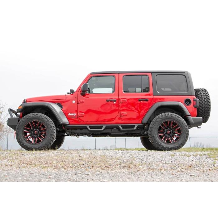 Contoured Drop Steps 4 Door For Jeep Wrangler JL 4WD 2018-2023 - Somar ...