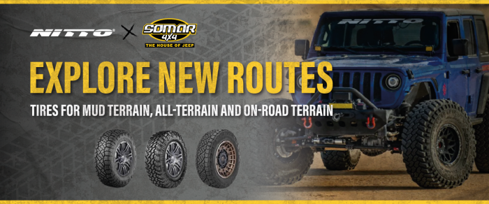 Nitto Tires - Jeep & Suzuki Parts, Accessories And More