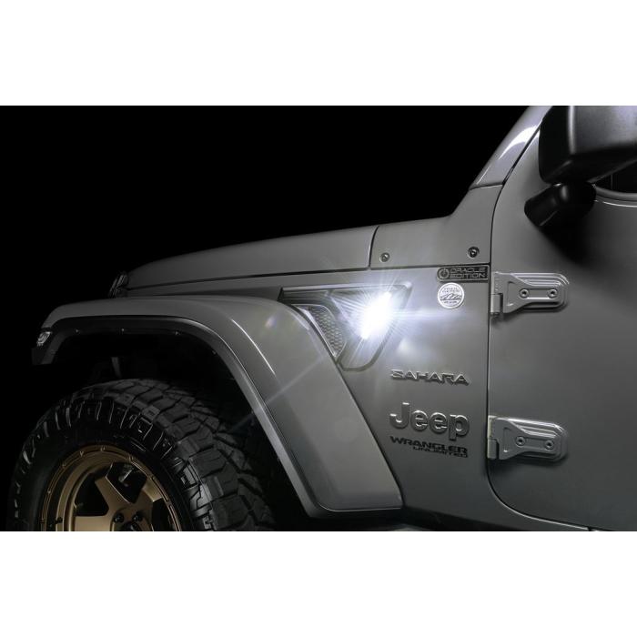 Sidetrack Fender LED Lighting System For Jeep Wrangler JL And Gladiator ...