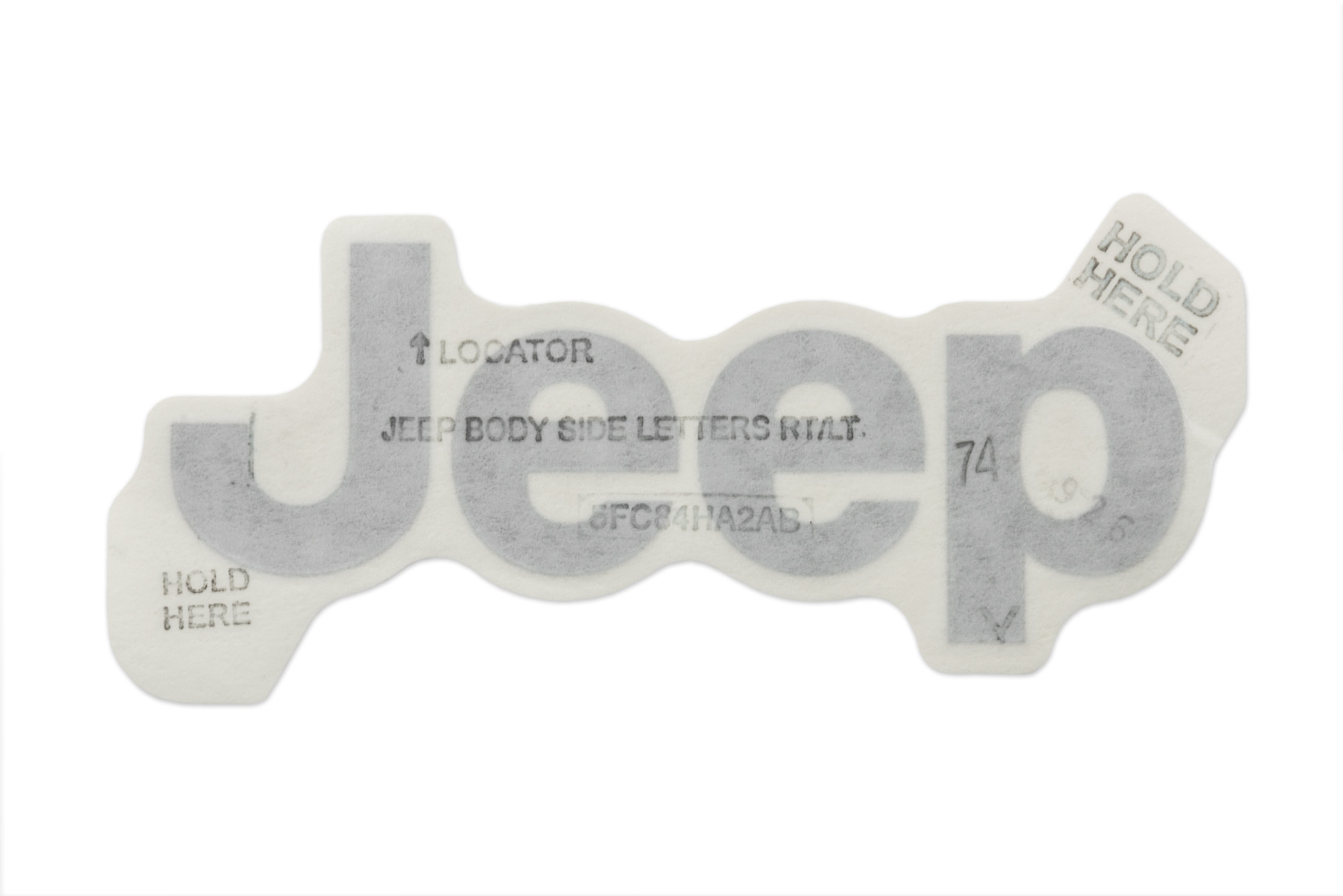 Jeep Lettering For Jeep Wrangler TJ And Unlimited 1997-2006 - Somar 4X4 ...