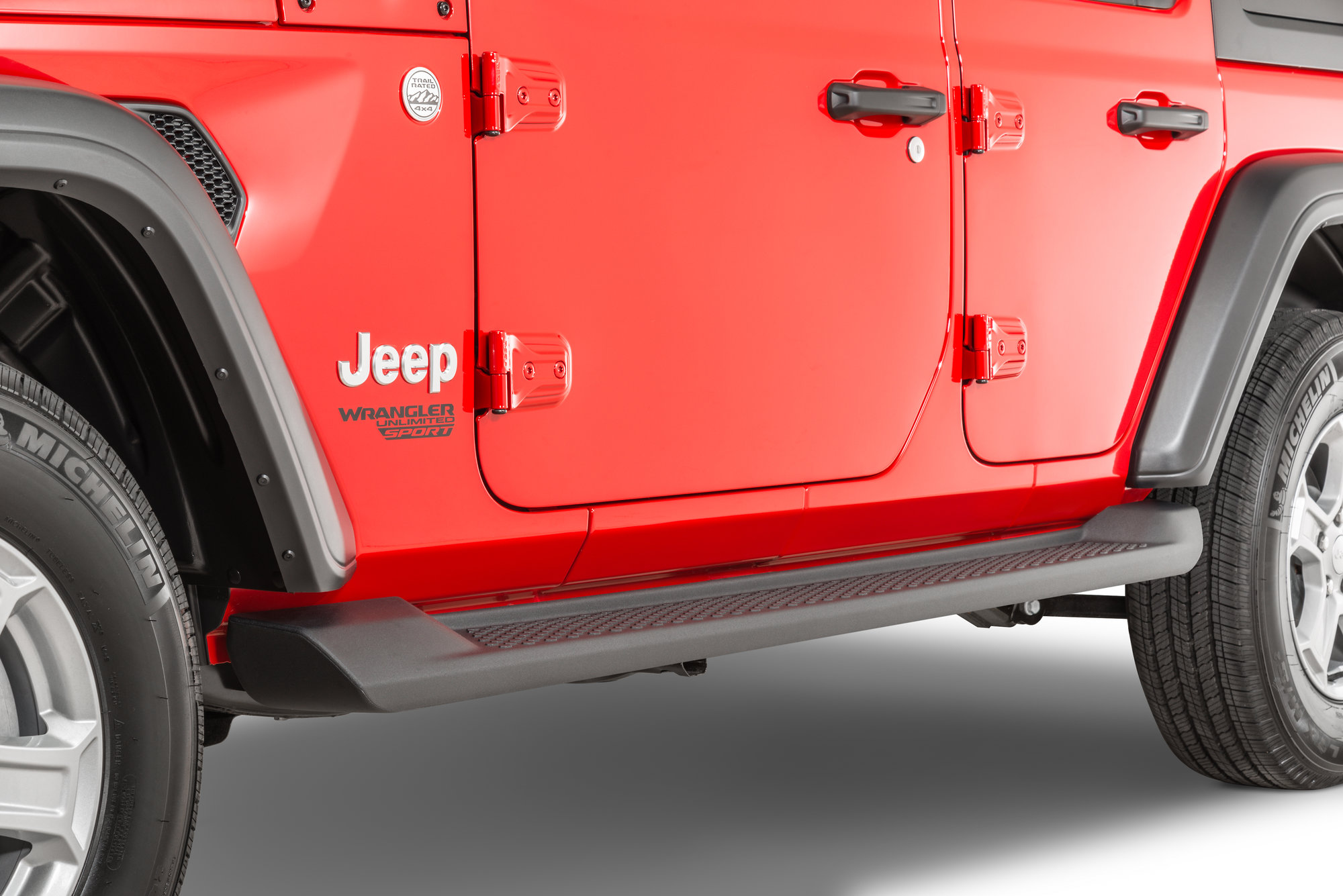 Production Style Side Steps For Jeep Wrangler JL 2018-2025 Unlimited ...